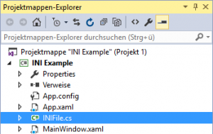 Visual C#: Arbeiten mit INI-Dateien - Nocksoft