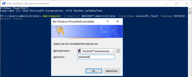 Domänencontroller mit der PowerShell installieren (inklusive ...