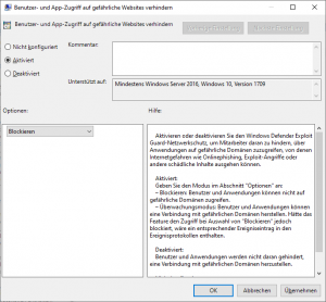 Windows Defender Network Protection konfigurieren - Nocksoft